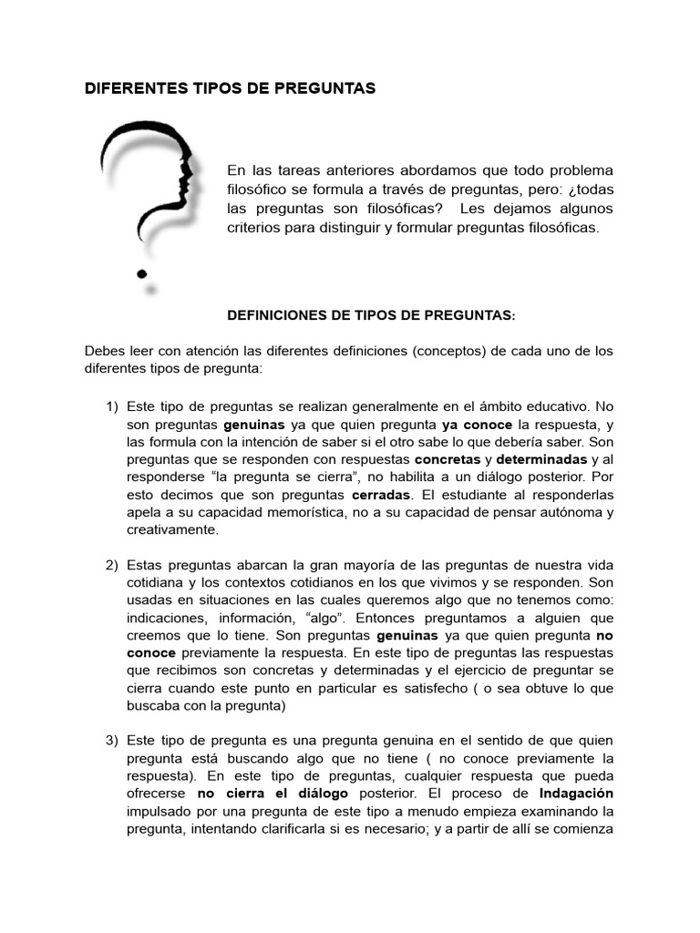 Tipos_de_preguntas | PDF