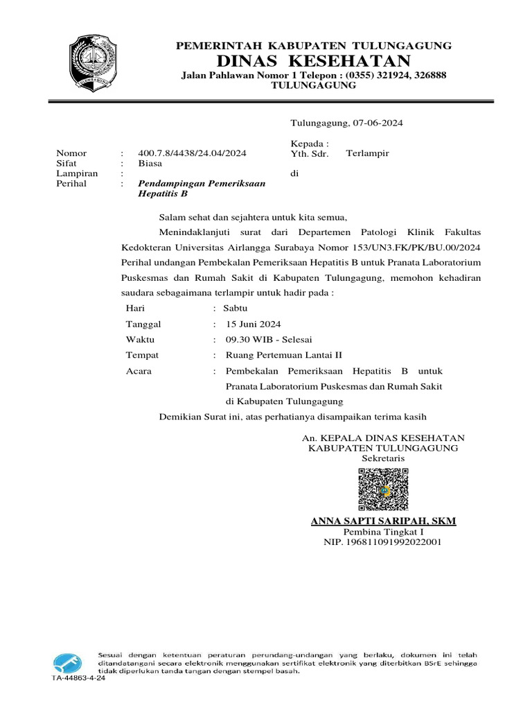 Undangan ATLM Unair Revisi | PDF