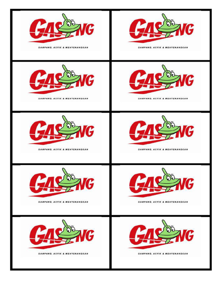 Kartu Gasing | PDF