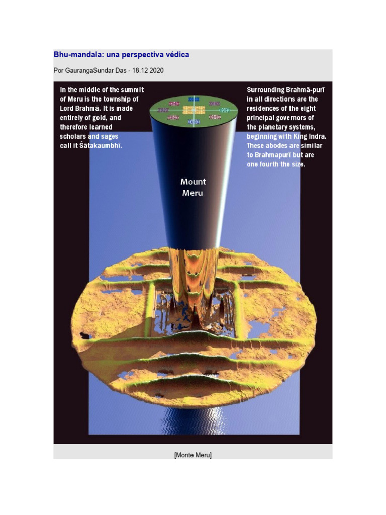 Bhu Mandala Perspectiva Vedica | PDF | Tierra
