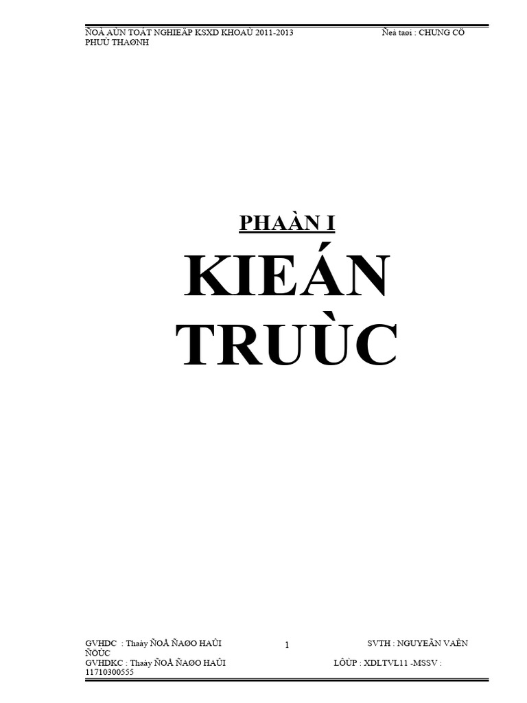 1-Kien Truc. | PDF