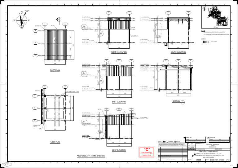 D-0000-133a-101-0001 - 2 - Conceptual Drawing For A15sh01, Brine Shelter | PDF | Building ...