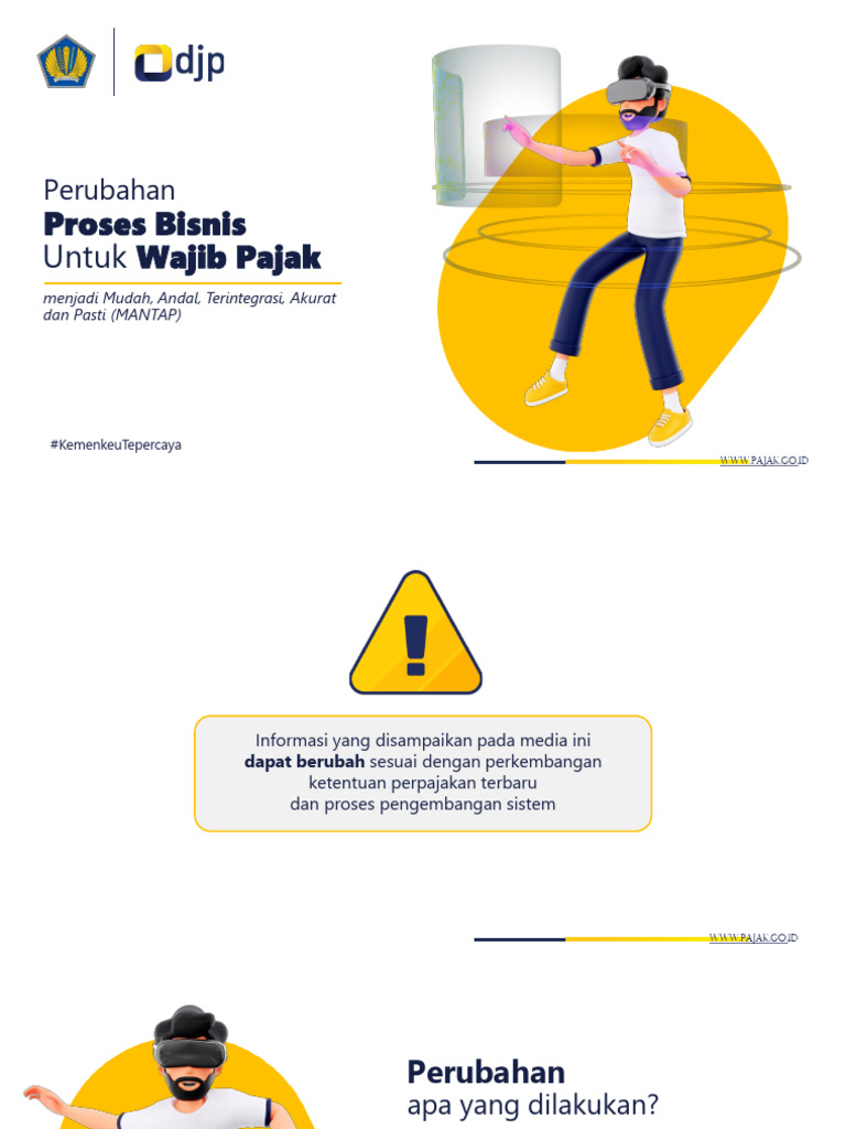 Probis Coretax Untuk Wajib Pajak | PDF | Pengelolaan Keuangan & Uang