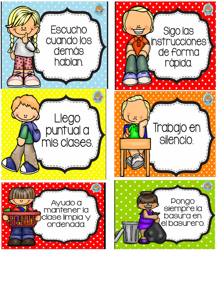 Normas Del Aula | PDF