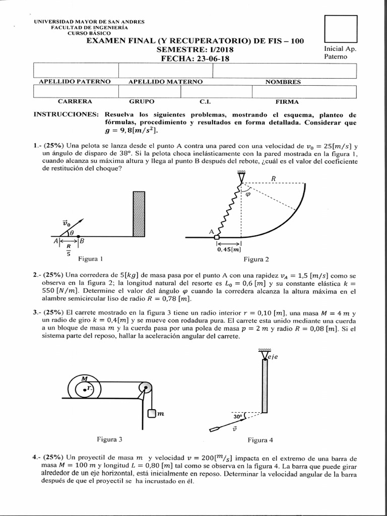 Fis Final I 2018 | PDF