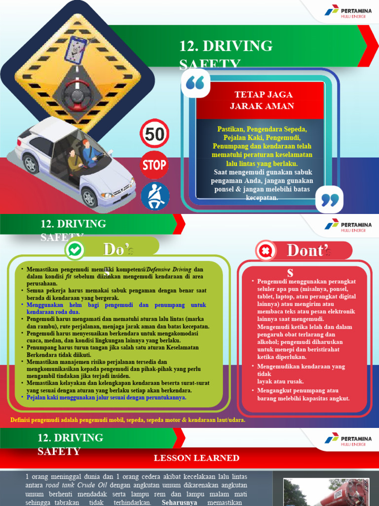 CLSR 12 Driving Safety | PDF
