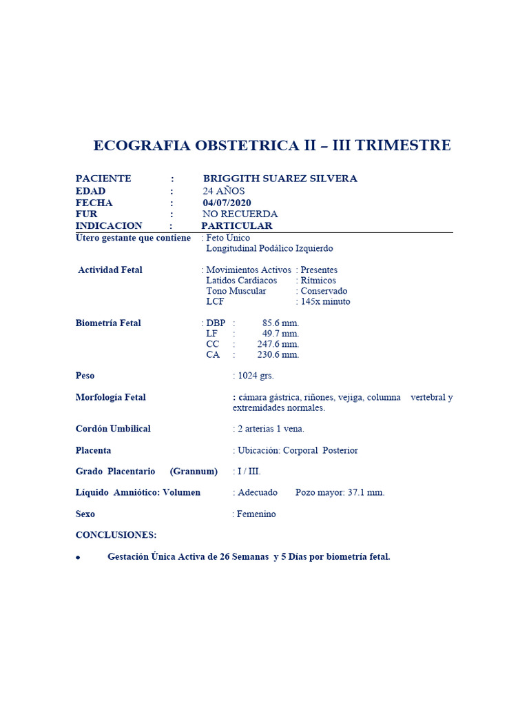 Briggith Suarez Silvera | PDF | Salud y bienestar