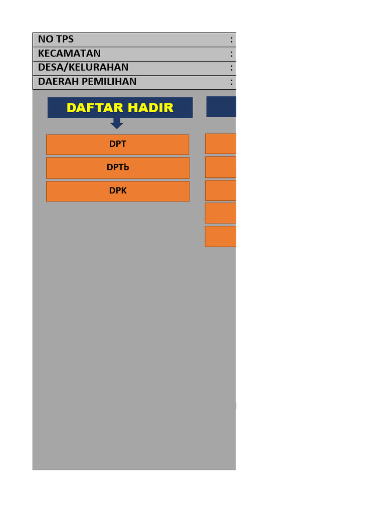 Cijati Kontrol Absen Di TPS 4 Ok | PDF | Indonesia