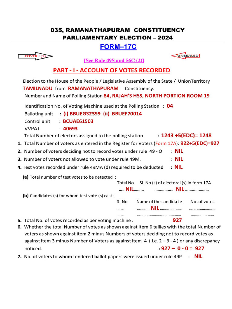 Election 2024 Forms & Details - 240416 - 204826 | PDF