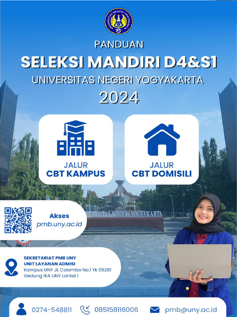 Panduan Pendaftaran SM CBT Kampus Dan CBT Domilisi Jenjang S1-DIV | PDF