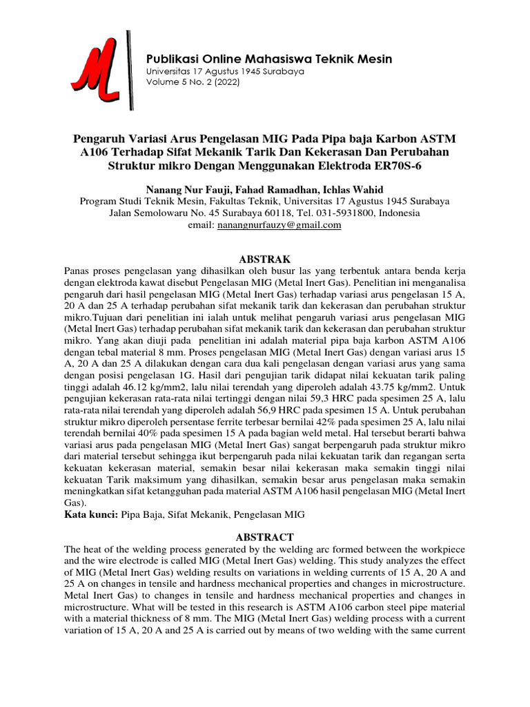 JURNAL Pipa Astm | PDF | Komputer | Teknologi & Rekayasa