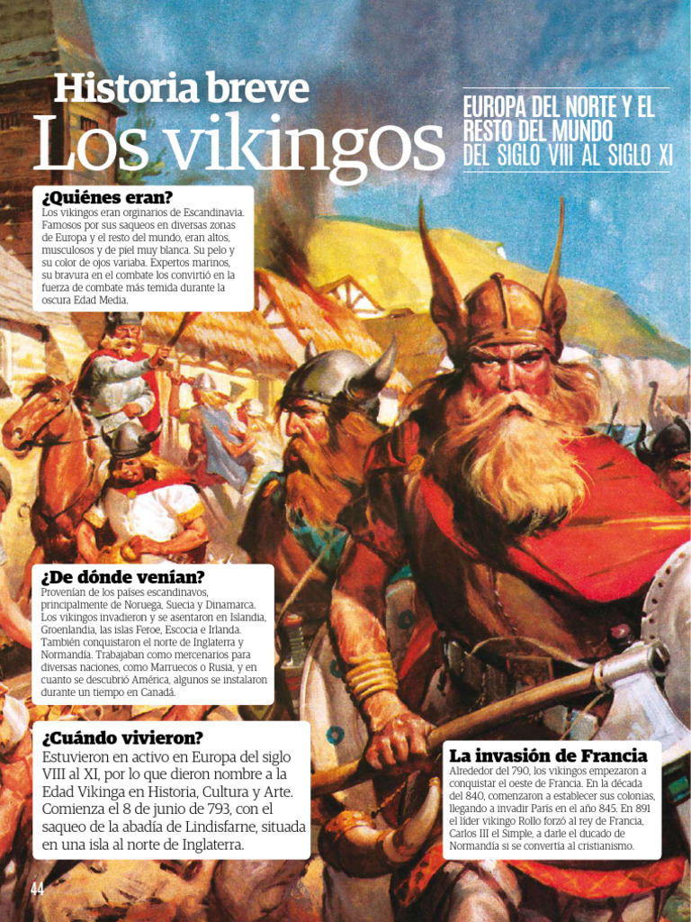 HISTORIA BREVE LOS VIKINGOS | PDF | Vikingos | Escandinavia