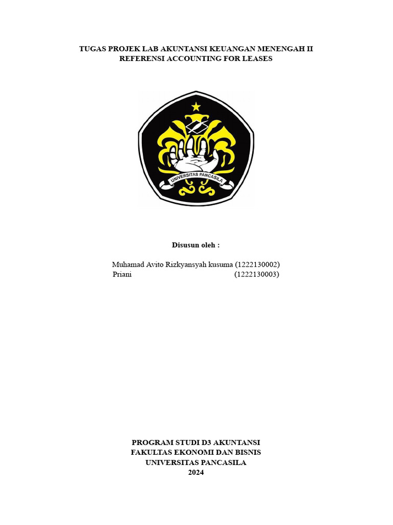 Projek Lab Akm II (M. Avito Dan Priani) | PDF