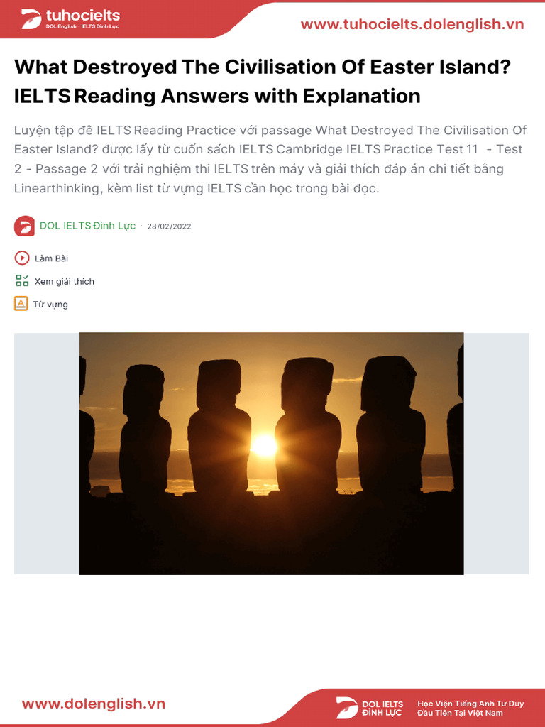 What Destroyed The Civilisation of Easter Island | PDF | Social Science ...