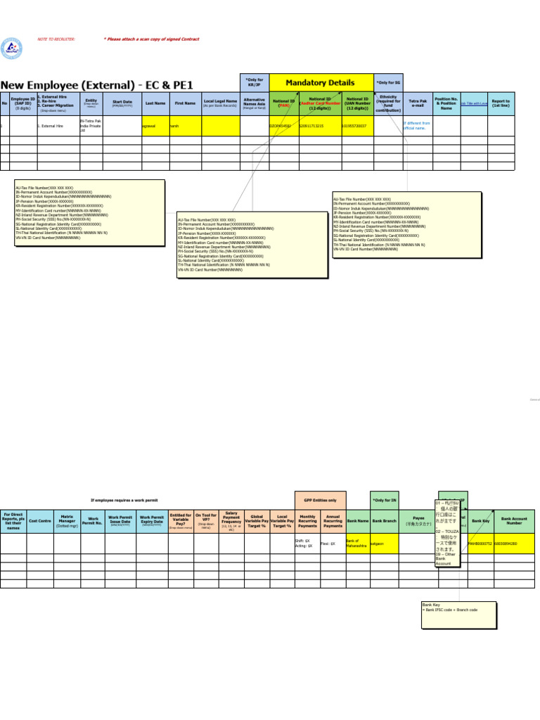 EC Form For TPE Harsh Agrawal | PDF | Identity Document | Business