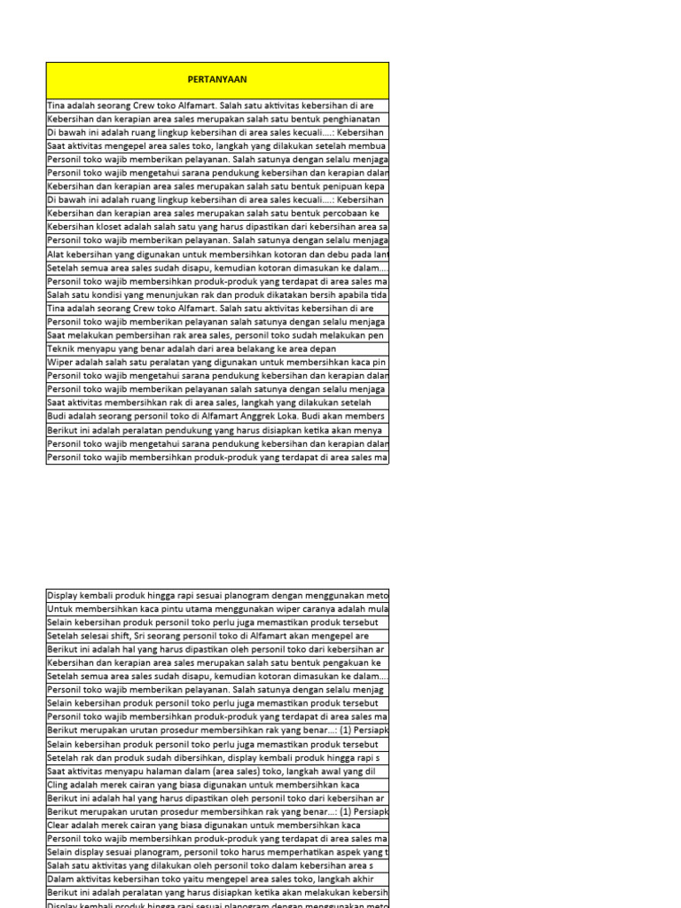 Penataan Barang | PDF