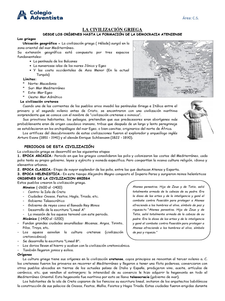 Grecia I | PDF | Antigua Grecia | Esparta