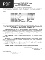Barangay Officials Directory 2023-2025 | PDF