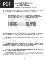Barangay Officials Directory 2023-2025 | PDF