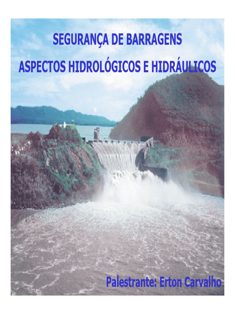 Segurança de Barragens: Aspectos e Legislação | PDF | Barragem | Vertedouro