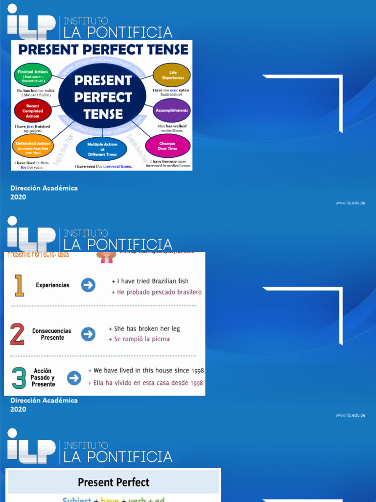 10 Present Perfect Clase 15 | PDF | Crecimiento personal y profesional ...