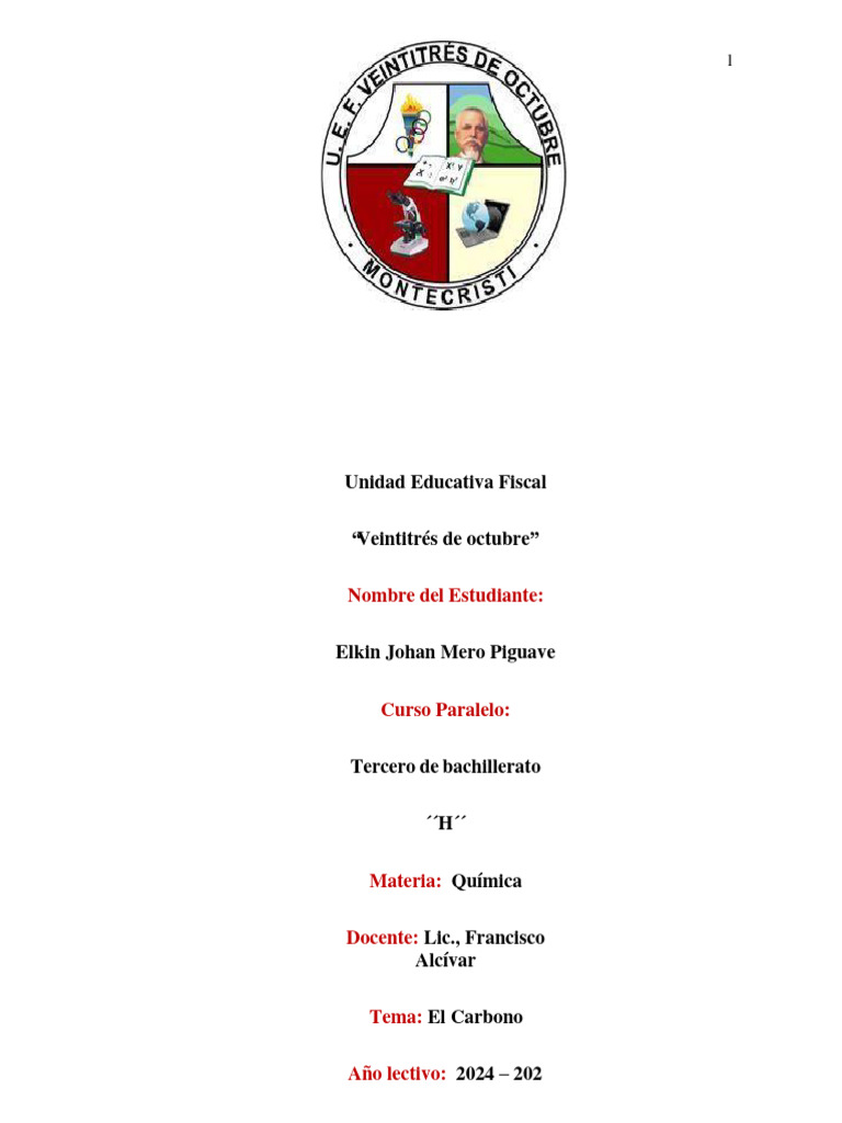 Investigación Sobre El Carbón | PDF | Carbón | Carbón