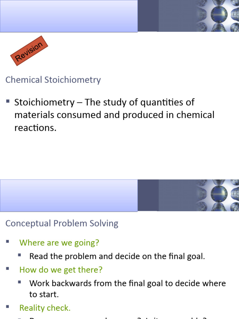Stoichiometry, Percent, Empirical and Molecular Formula Limiting ...
