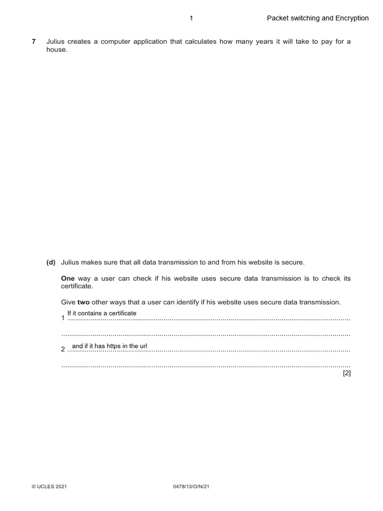 Data Packets and Encryption PP | PDF | Transport Layer Security ...