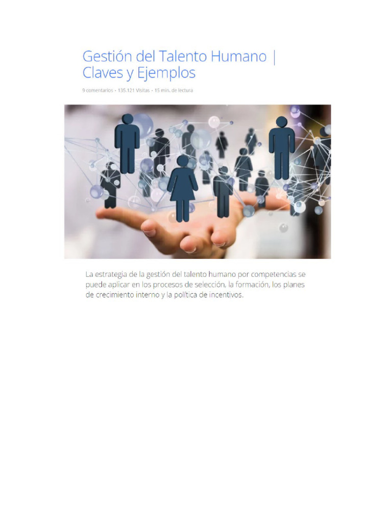 talento humano | PDF