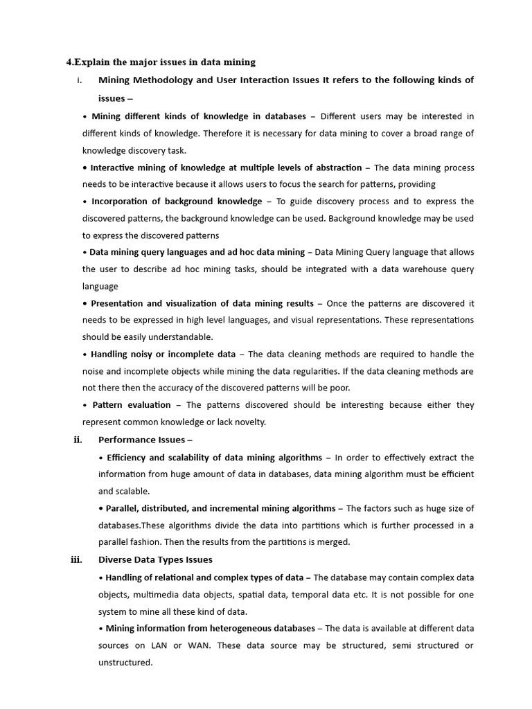 DM&DW SEE Module 1 | PDF | Data Mining | Data