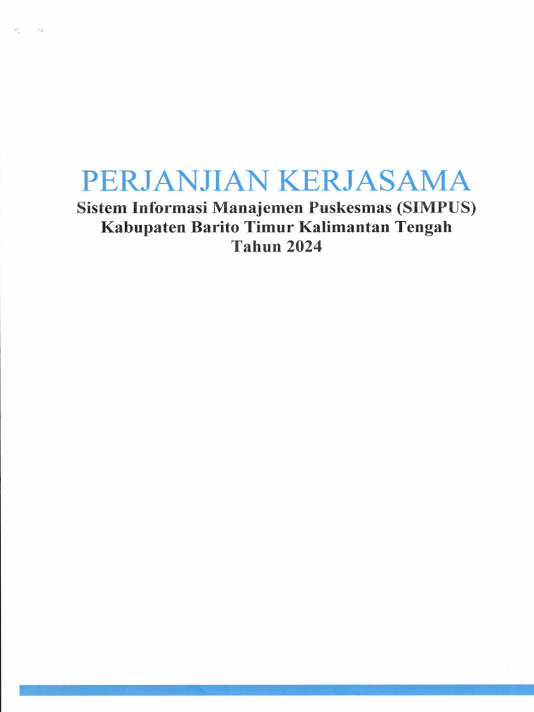 Kontrak Perjanjian - 20240320 - 0001 | PDF