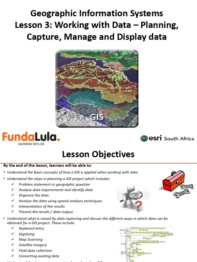 L3 - Working With Data | PDF | Geographic Information System | Computing