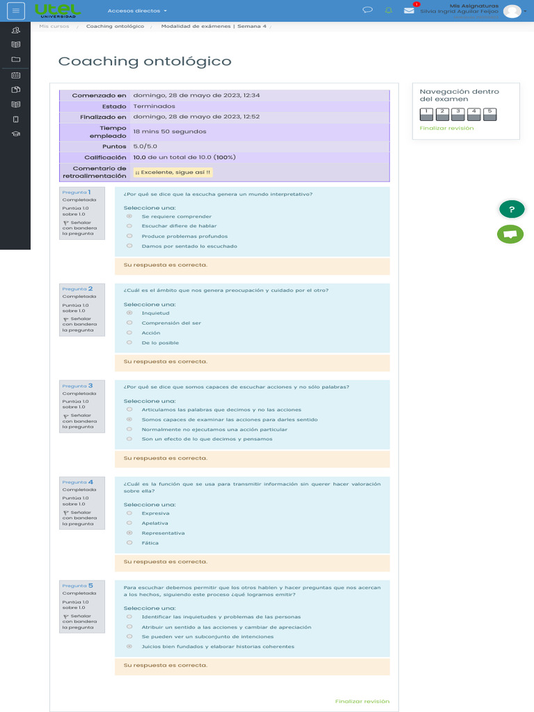Coaching Ontológico - EX4 | PDF