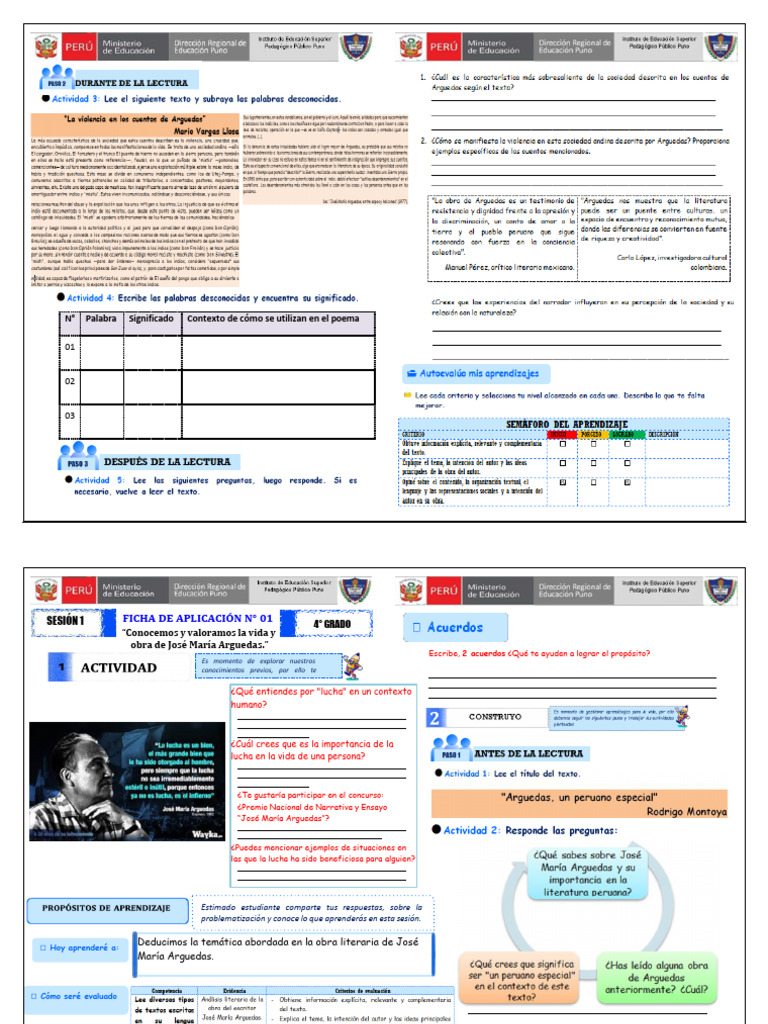 Anexo 3ro 1 Sesión | PDF