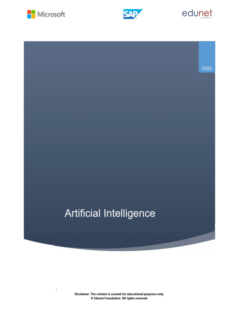 AI & ML Course Overview 2022 | PDF | Machine Learning | Artificial Intelligence