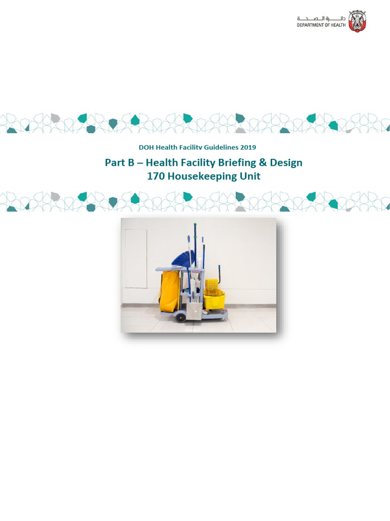 DOH Part B Housekeeping Unit | PDF | Housekeeping | Computer Network