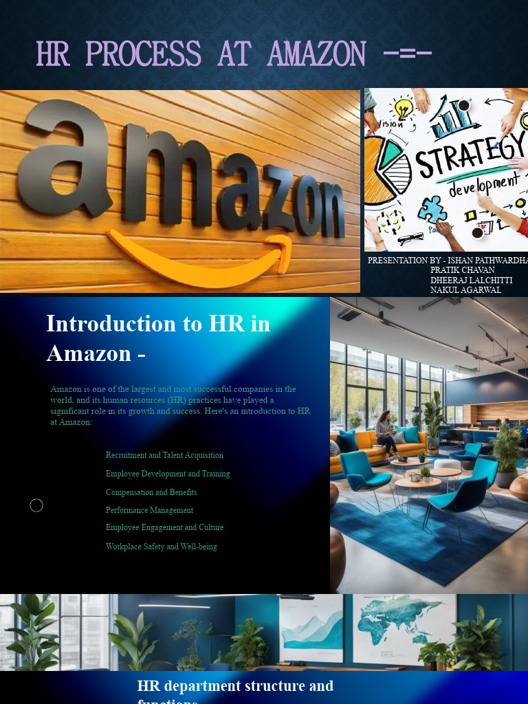 Amazon HR Practices Overview | PDF | Compensation And Benefits | Employment