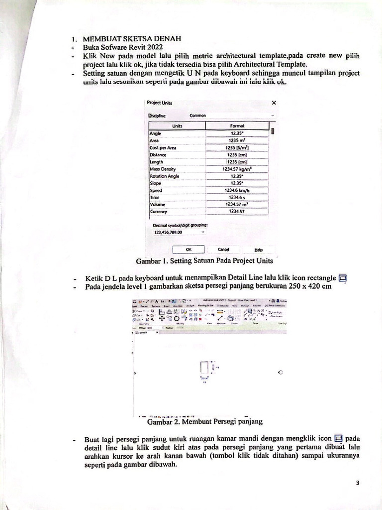 Modul Menggambar Rekayasa | PDF