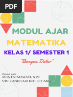 Modul Ajar Bangun Datar Kelas 1, Bu Wahyu | PDF