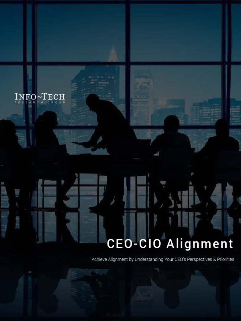 CEO-CIO Alignment Strategies Guide | PDF | Performance Indicator ...