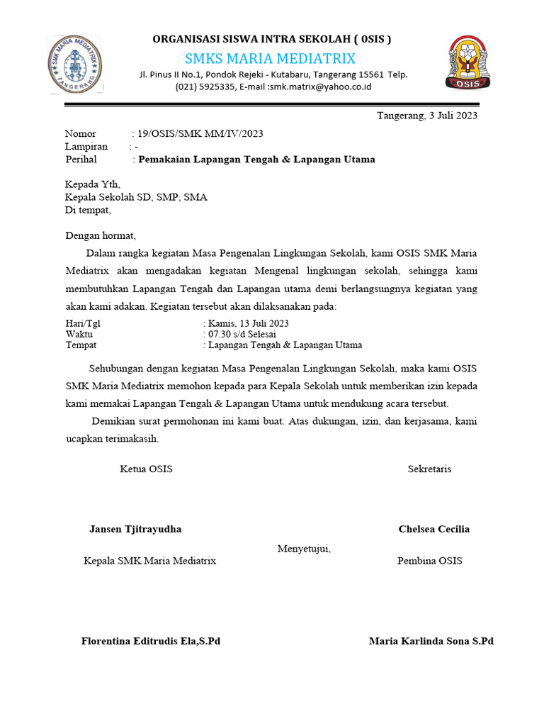 Surat Lapangan MPLS | PDF