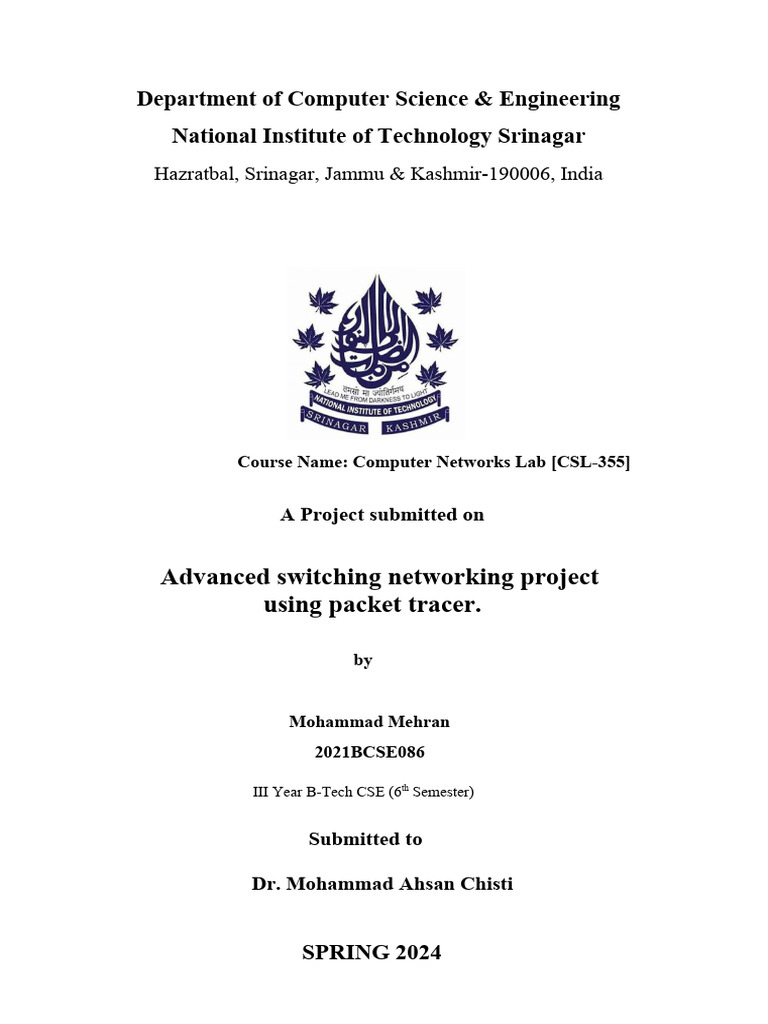 CG Lab Proj Front Page | PDF | Computer Network | Computer Security