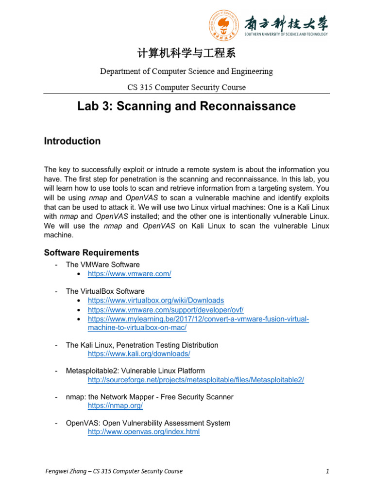 Lab3 Instruction | PDF | Virtual Machine | Computer Security
