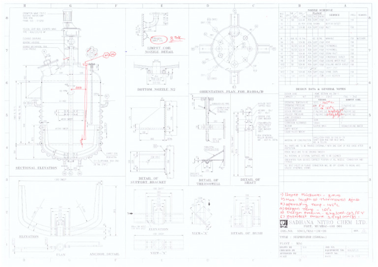 Sulphonation Reactor | PDF