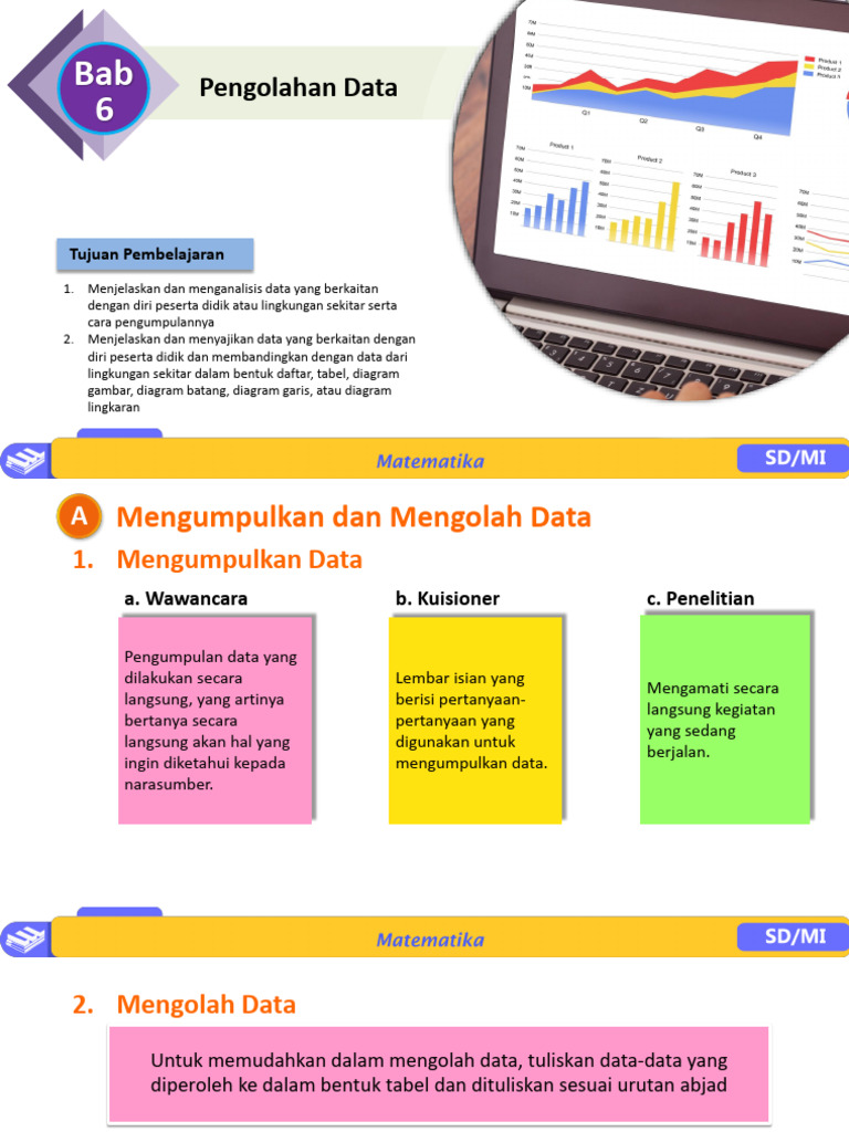 Materi Pengolahan Data Kelas 5 | PDF