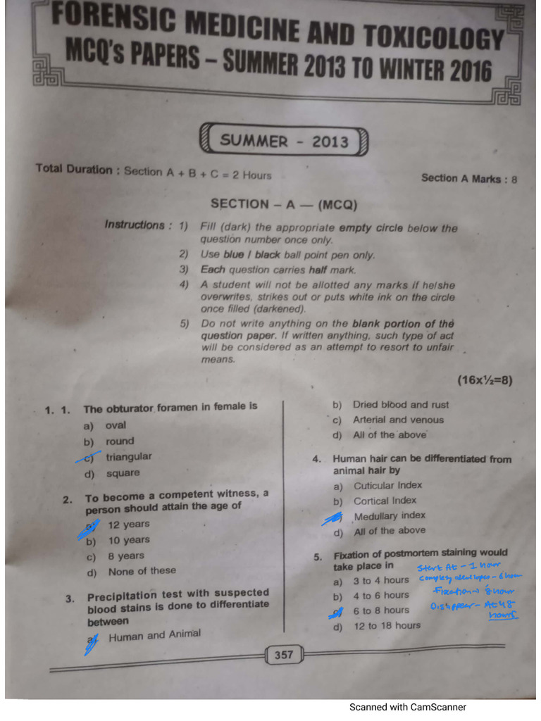 FMT BHALAni Question and Answer | PDF