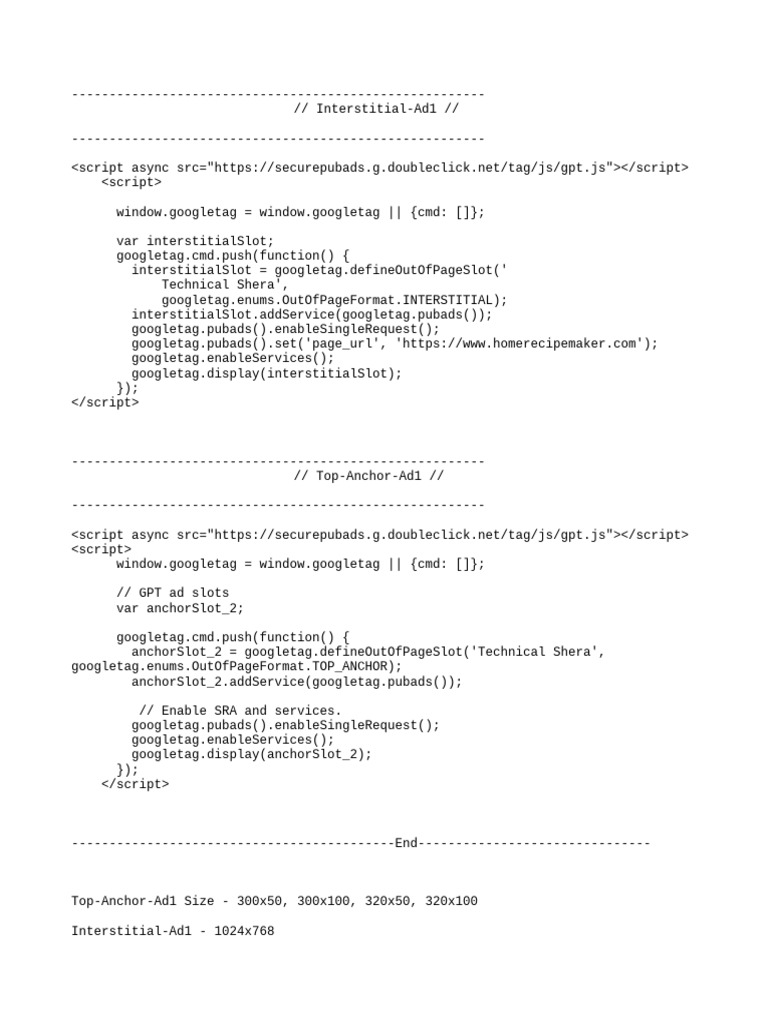 Ad Units | PDF | Computers