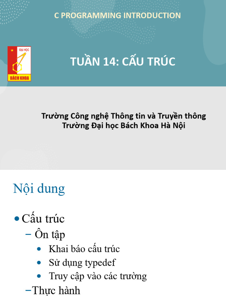 CIntro Week14 VI Struct | PDF