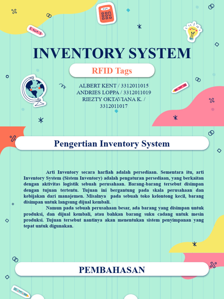 Ppt Inventory Pdf