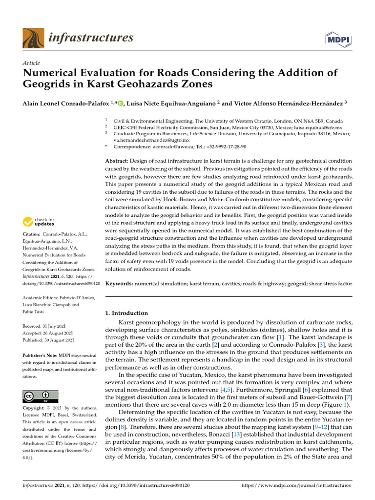 Numerical Evaluation For Roads Considering The Addition of Geogrids in ...